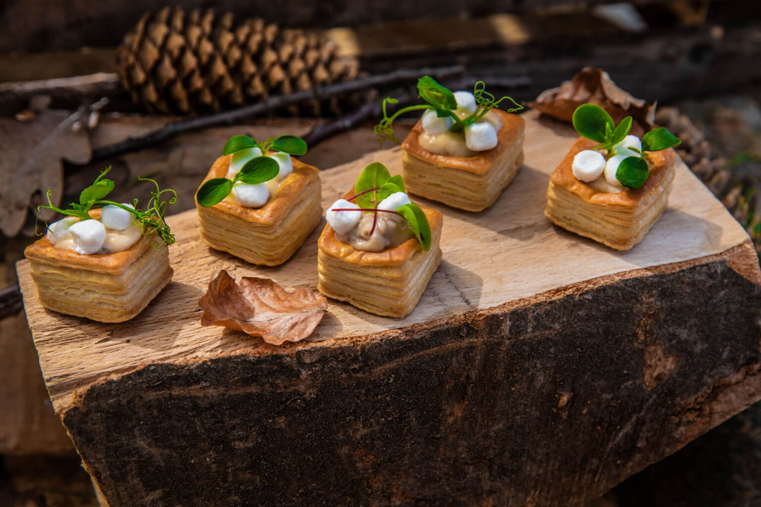 Jos Poell | Mini pasteitjes vierkant