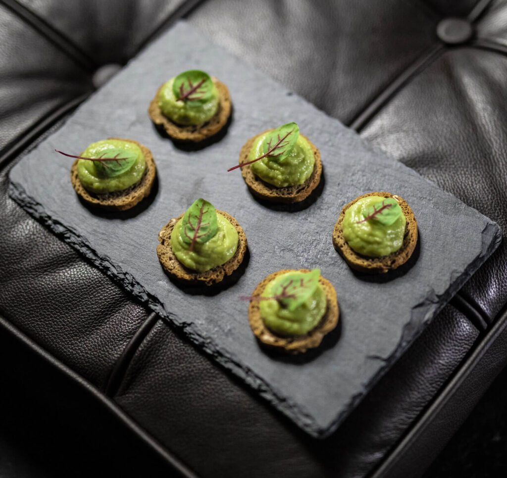 Jos Poell | Toast Krokant met gerookte zalm