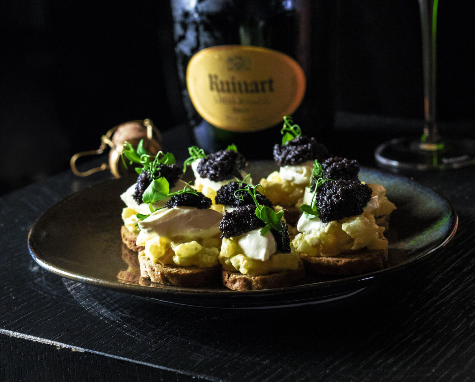 Jos Poell | Toast Krokant met gerookte zalm
