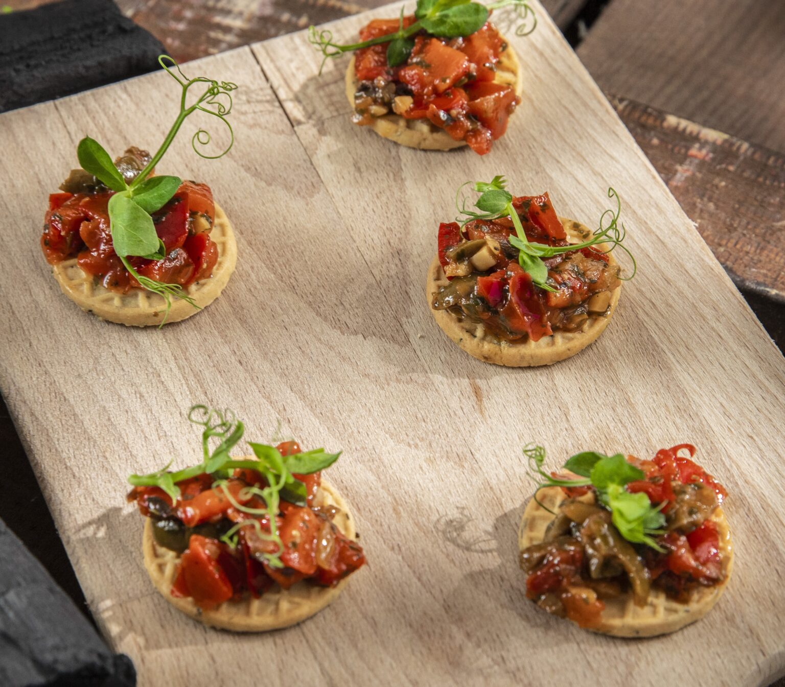 Jos Poell | Toast Krokant met gerookte zalm