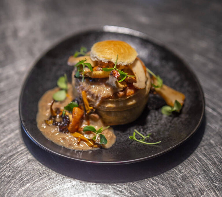 Jos Poell | Mini Pasteitjes met salade van Noorse garnalen