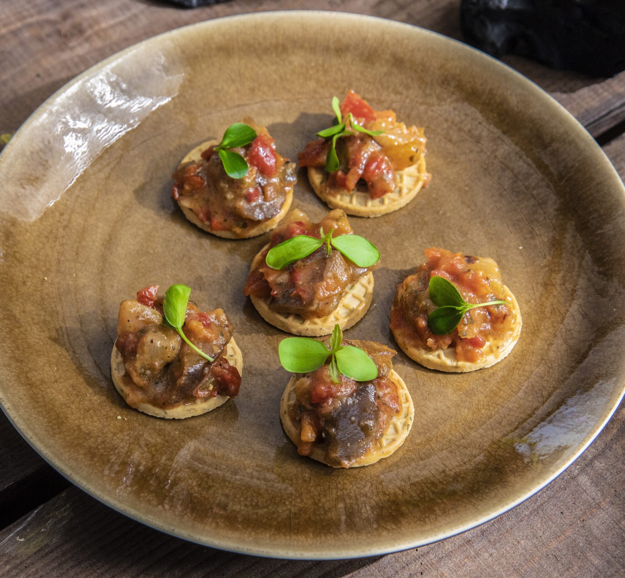 Jos Poell | Toast Krokant met gerookte zalm