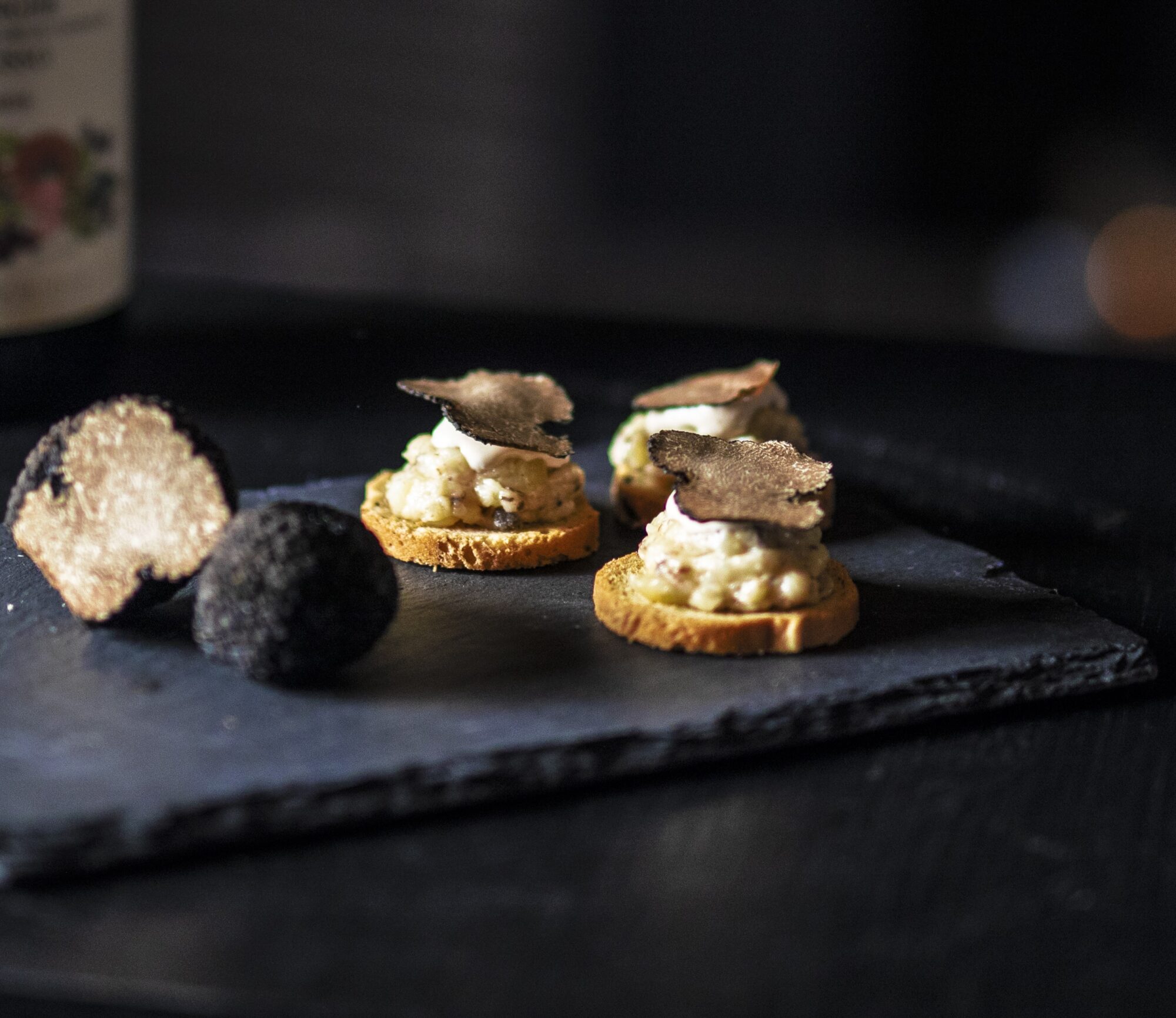 Jos Poell | Toast Krokant met gerookte zalm
